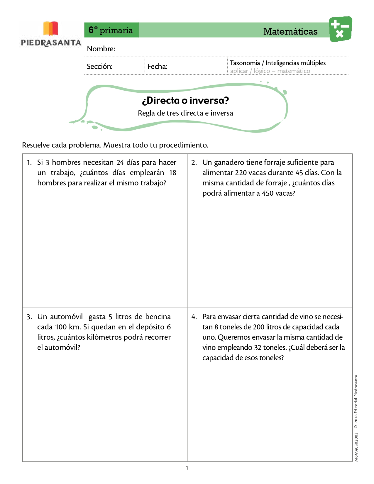 ¿Directa o inversa? – CROPS