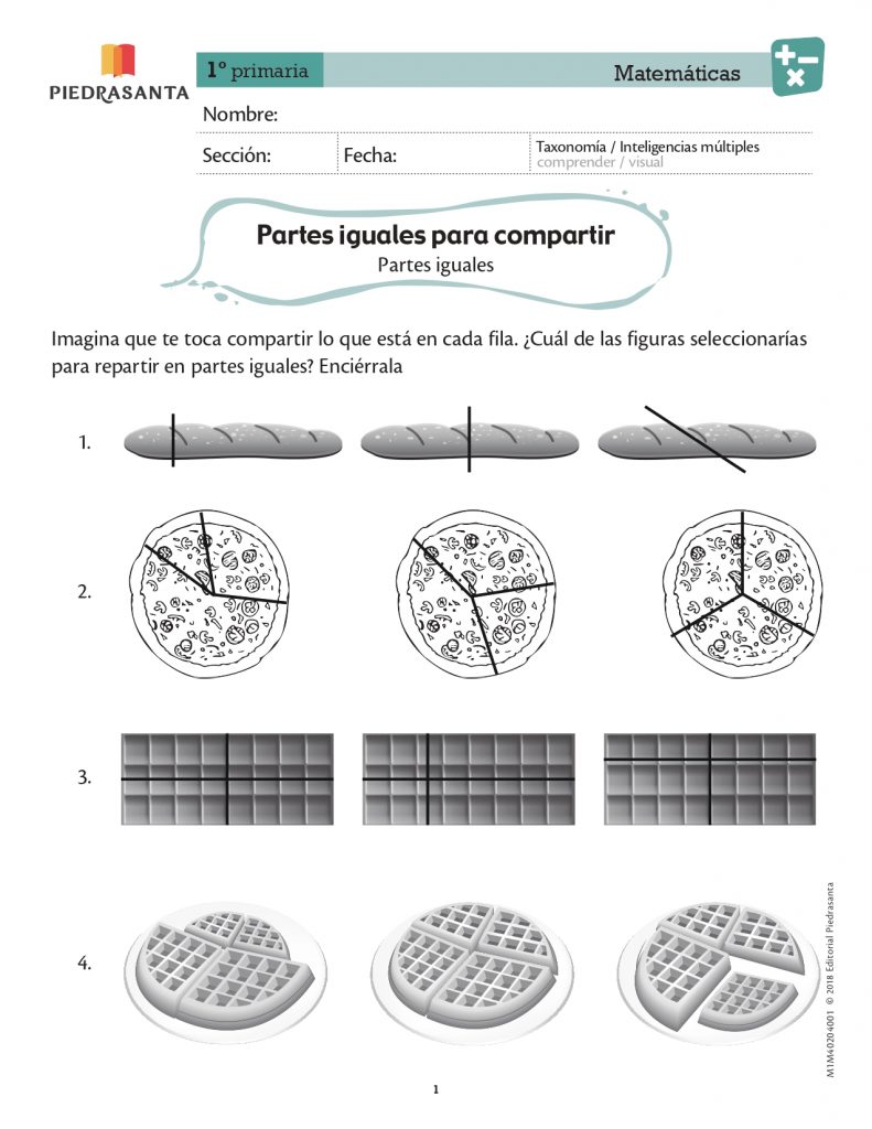 Partes iguales para compartir – CROPS