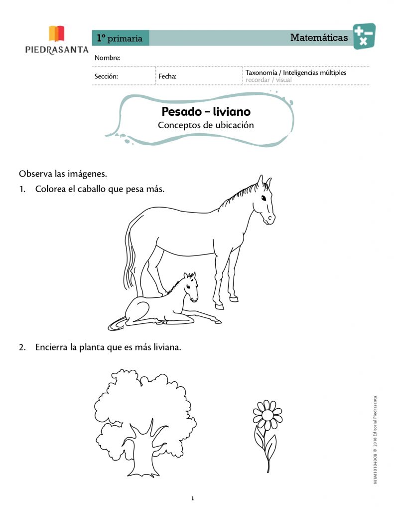 pesado – liviano – CROPS